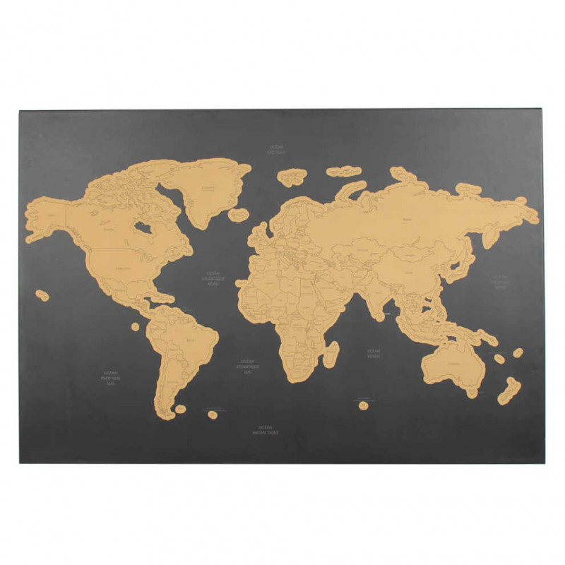 Scrach map, mapa de rascar para viajeros