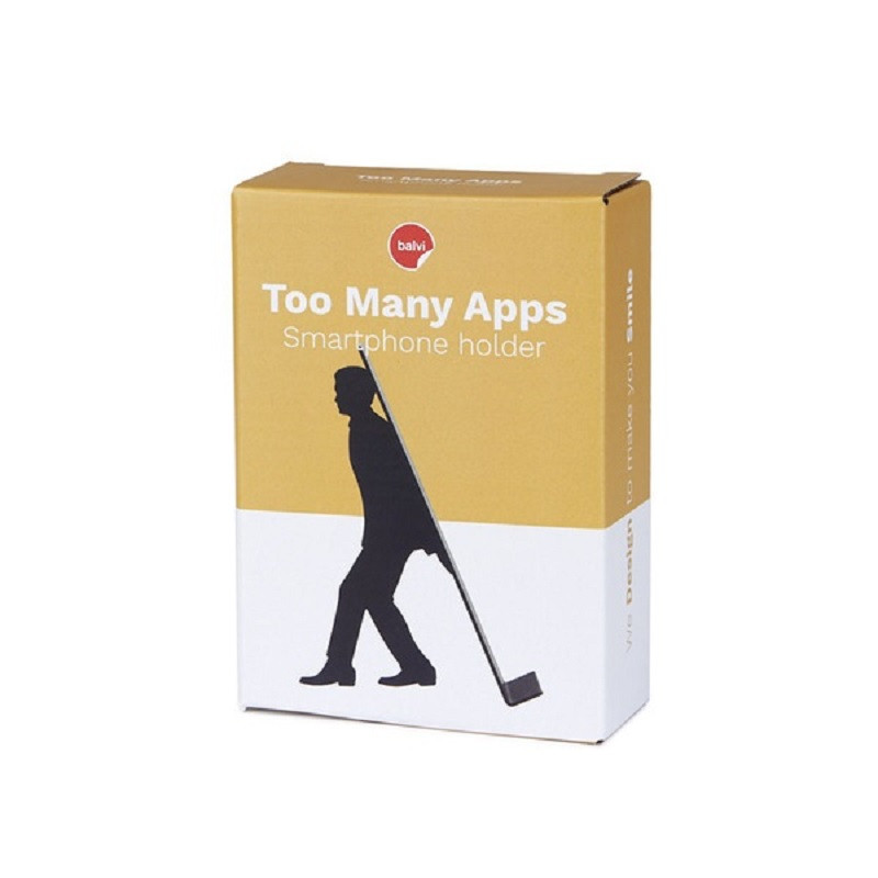 Soporte móvil "Too many apps"