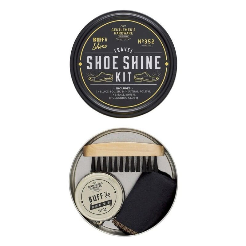 kit limpia zapatos viaje Gentlemen´s Hardware