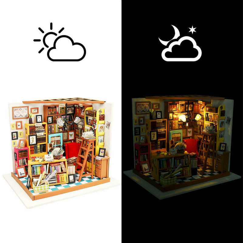 DIY: biblioteca en miniatura.
