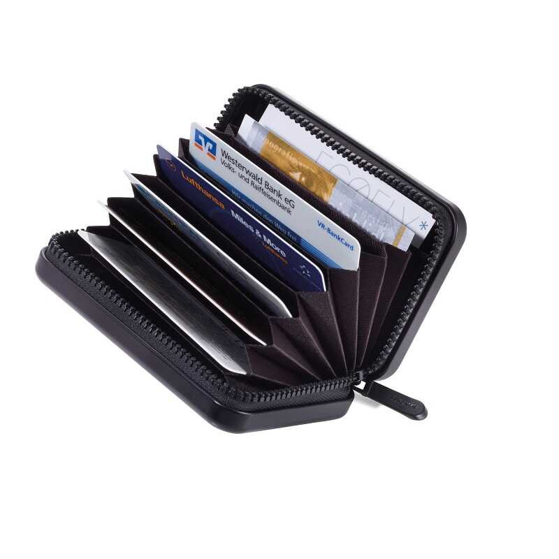 Tarjetero rigido acordeon