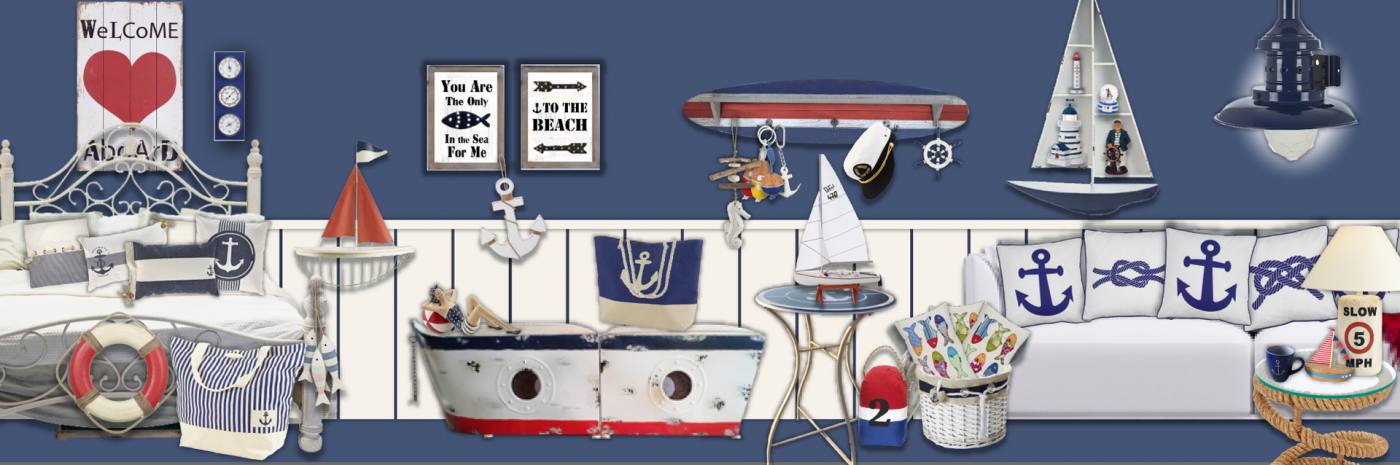 Nuestros artículos marineros para decoración - sorpréndele